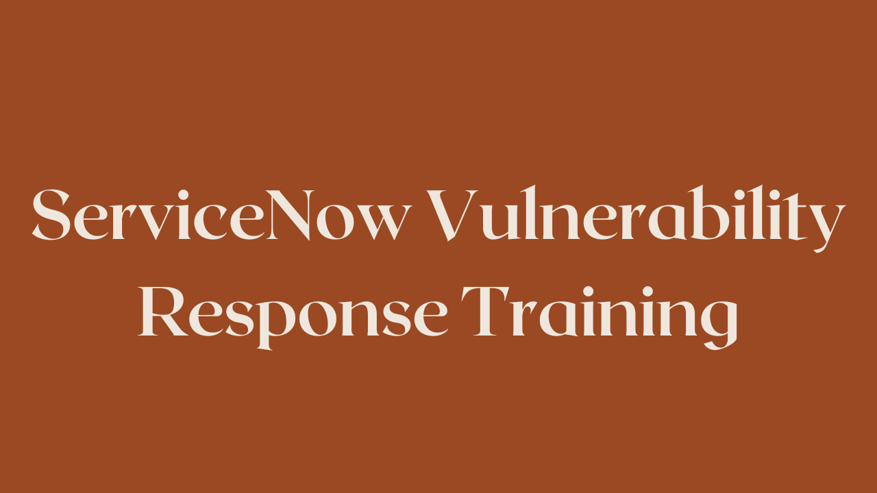 Servicenow Training: 25+ ServiceNow Modules with Expert Team | IT Canvass